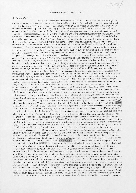 Bussell family papers. - PDF 1.9 MB