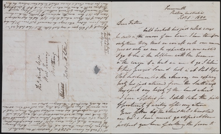 Letters and family papers, - JPG 125.1 KB