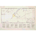 Map showing the route from Nickol Bay to S.A. telegraph which was ...