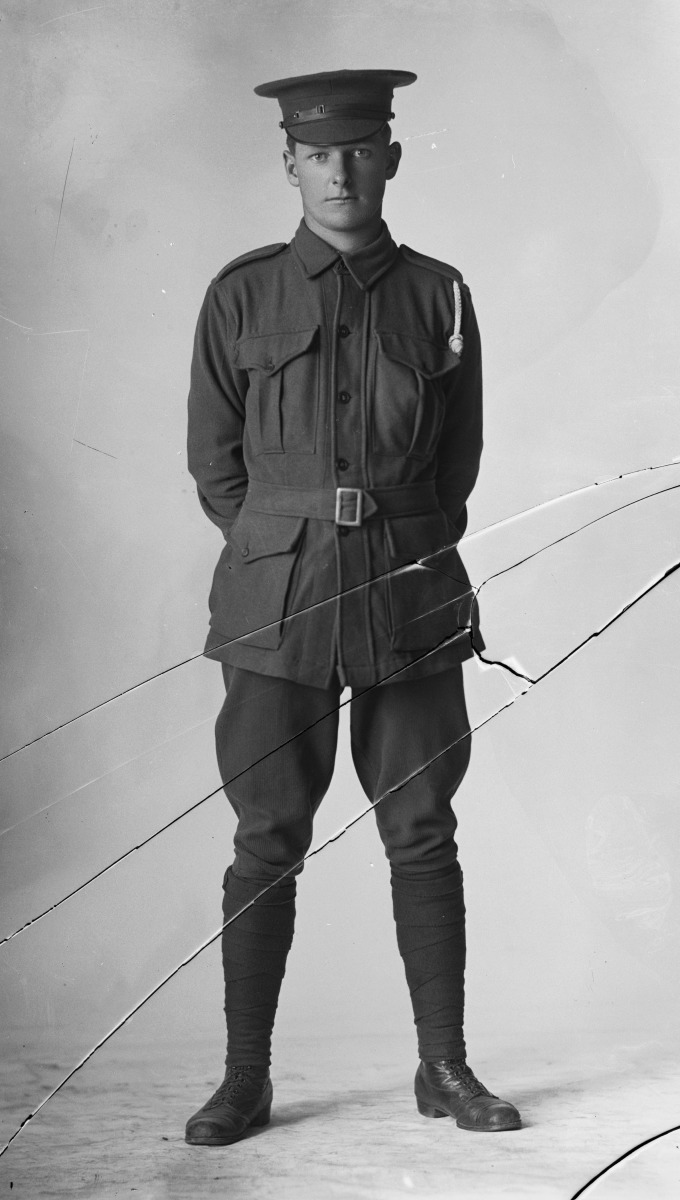 Portrait of Private Moorehouse. - JPG 135.8 KB