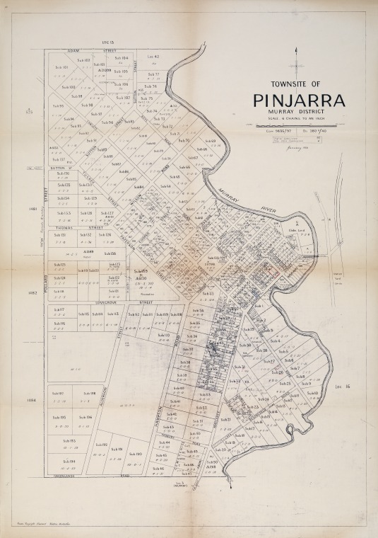 Townsite of Pinjarra, Murray district - JPG 111.0 KB