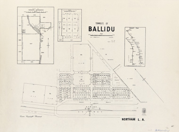Townsite of Ballidu - State Library of Western Australia