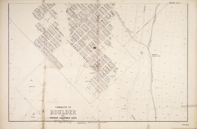 Townsite of Boulder - JPG 94.3 KB