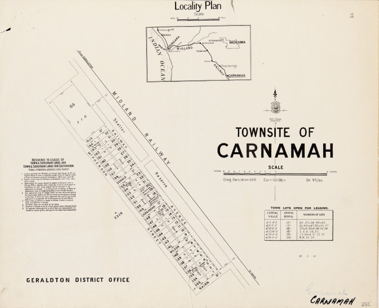 Townsite of Carnamah - State Library of Western Australia