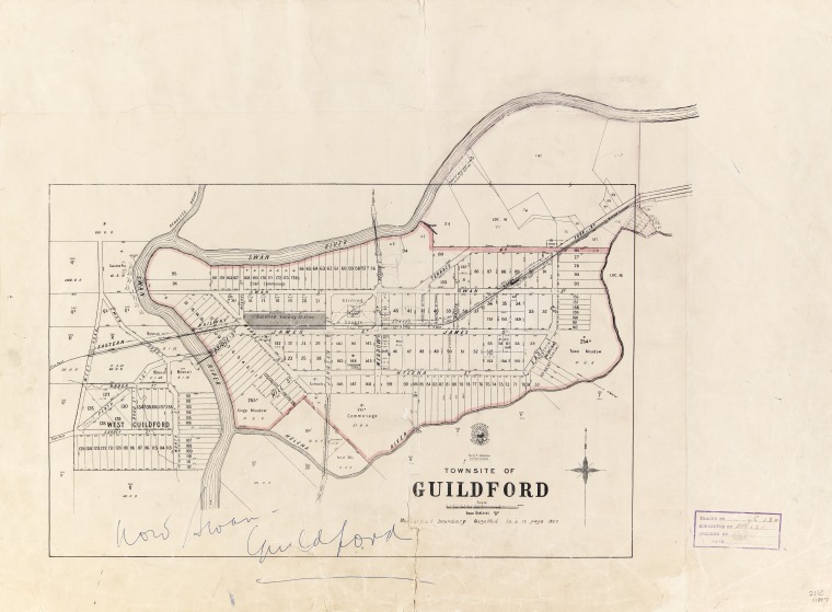 Townsite of Guildford - JPG 91.9 KB