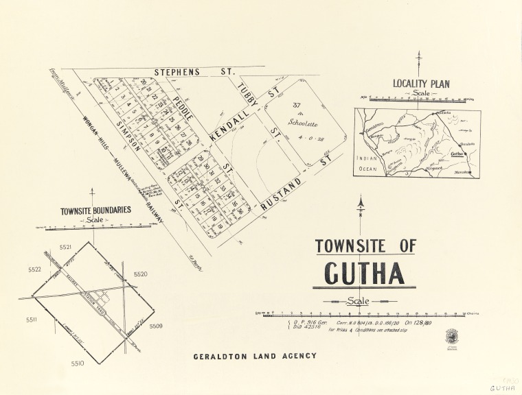 Townsite of Gutha - JPG 84.4 KB