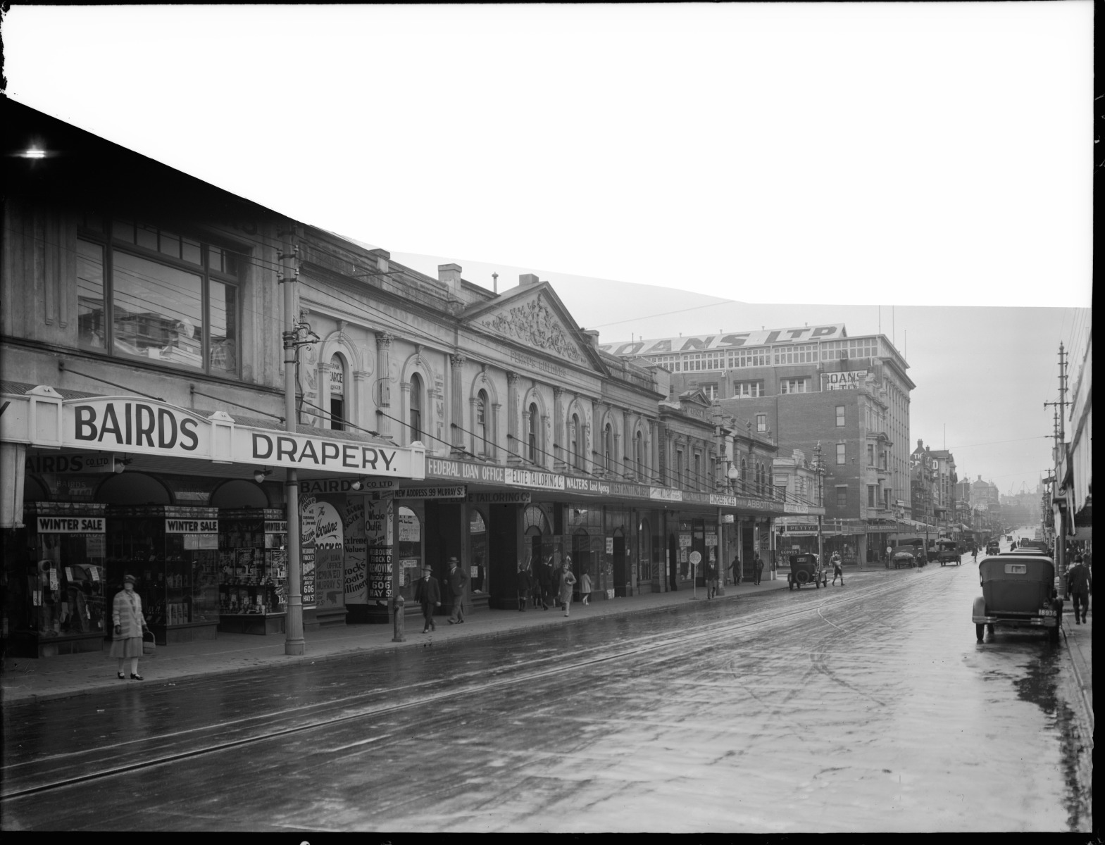 Murray Street, Perth looking east from Bairds Drapery - JPG 309.0 KB