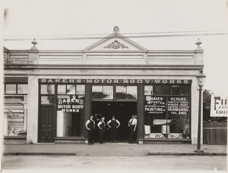 Baker's Motor Body Works, 969 Hay Street, Perth. - JPG 97.0 KB