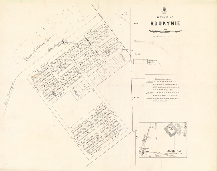 Townsite of Kookynie - JPG 93.5 KB