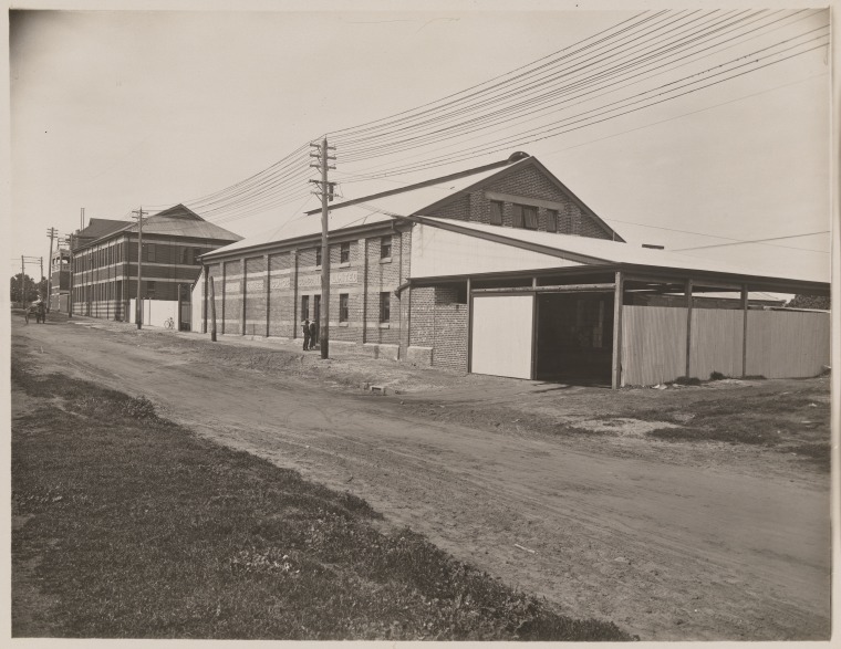 Dairy Farmers Cooperative Ltd. milk depot and butter factory, Stuart St ...