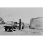 Carting water from Warkutting Tank.