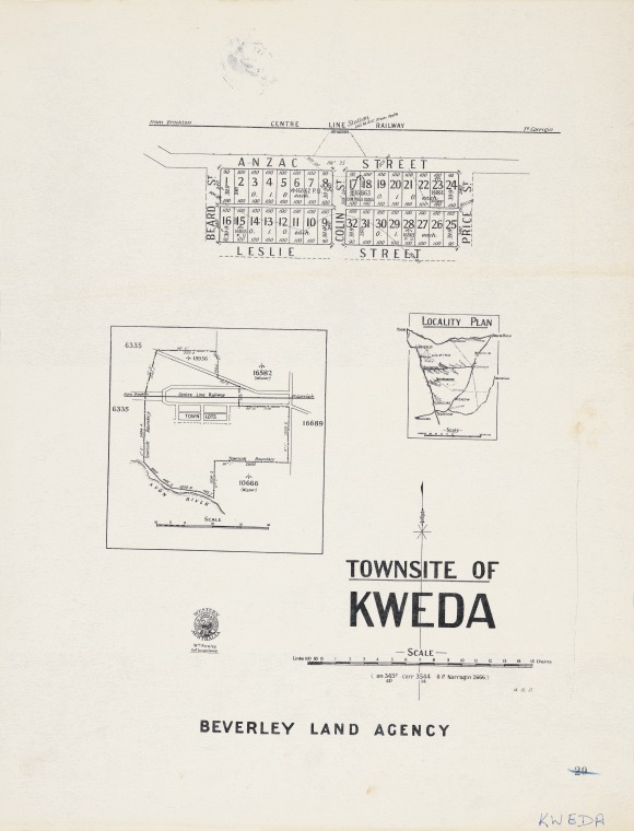 Townsite of Kweda - State Library of Western Australia