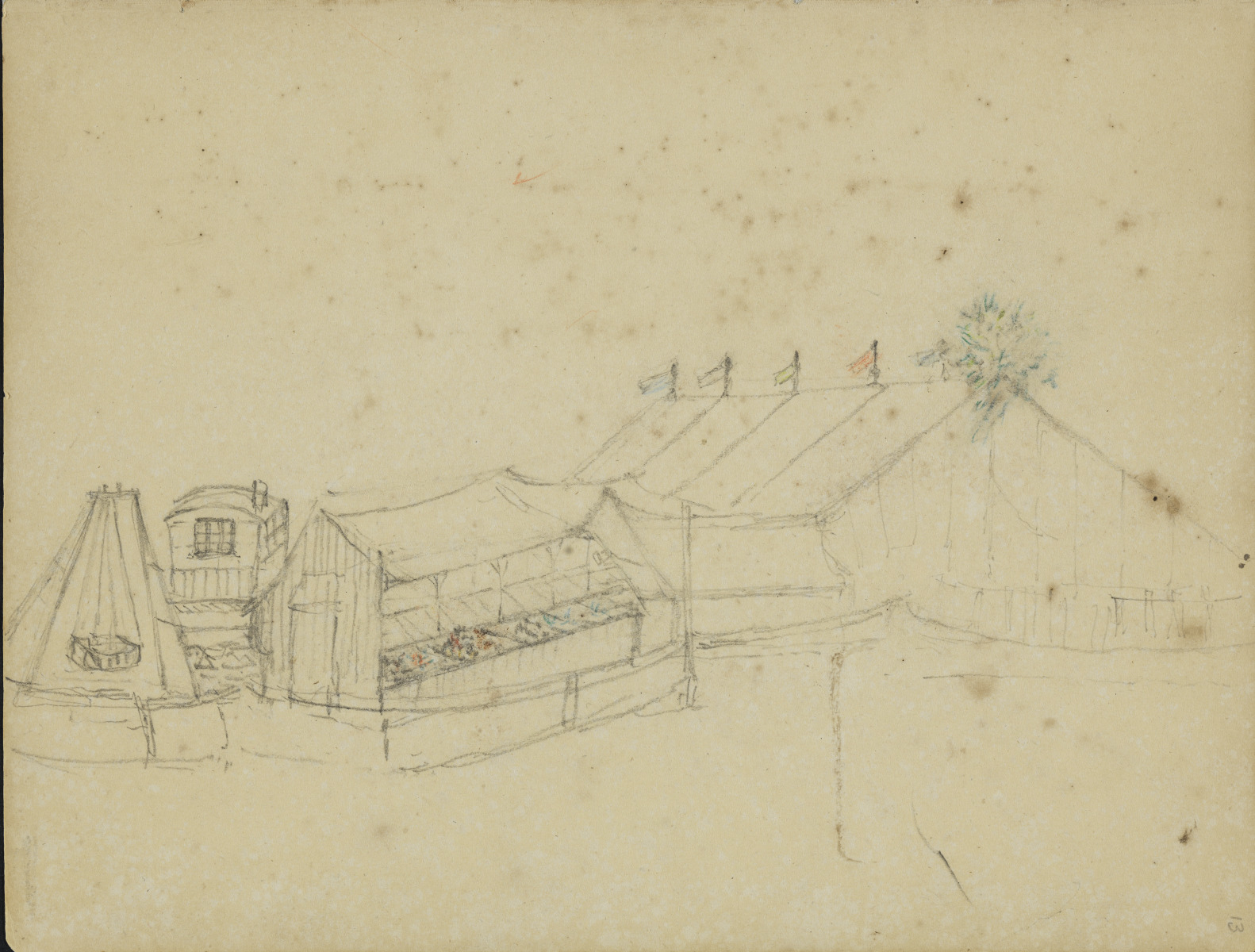 Portfolio of sketches, chiefly of the Upper Swan district, by Elizabeth ...