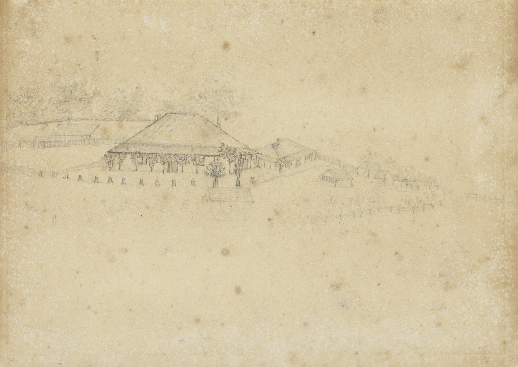 Portfolio of sketches, chiefly of the Upper Swan district, by Elizabeth ...