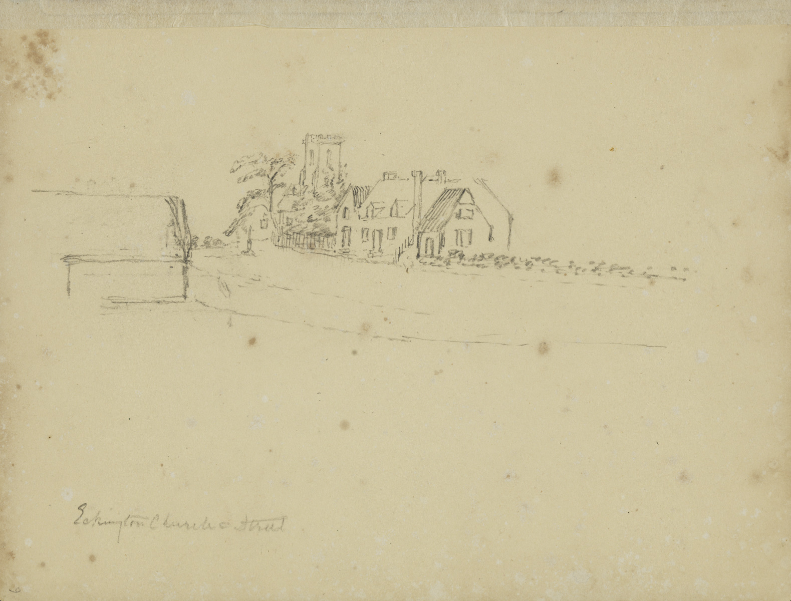 Portfolio of sketches, chiefly of the Upper Swan district, by Elizabeth ...