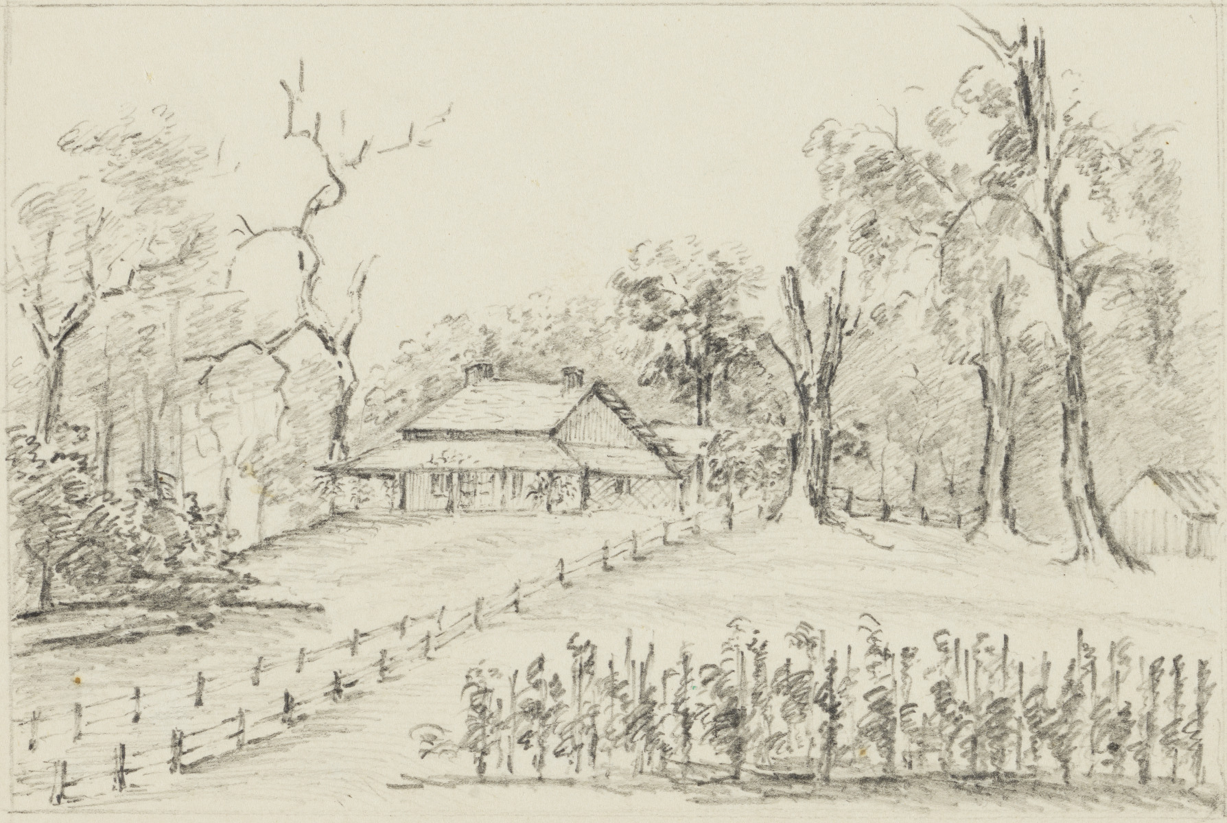 Portfolio of sketches, chiefly of the Upper Swan district, by Elizabeth ...