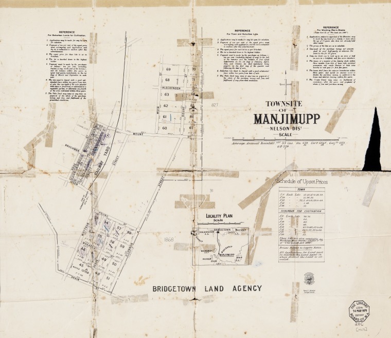 Townsite of Manjimup[p] Nelson District - JPG 122.2 KB