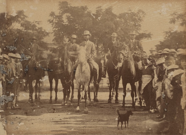 The Forrest Expedition leaving Perth and Geraldton. - JPG 131.6 KB