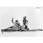 Convict stone-breakers in Perth, 1867 [picture]