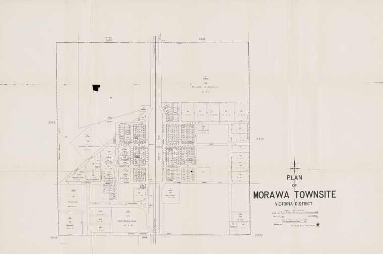 Plan of Morawa townsite, Victoria District - JPG 49.1 KB