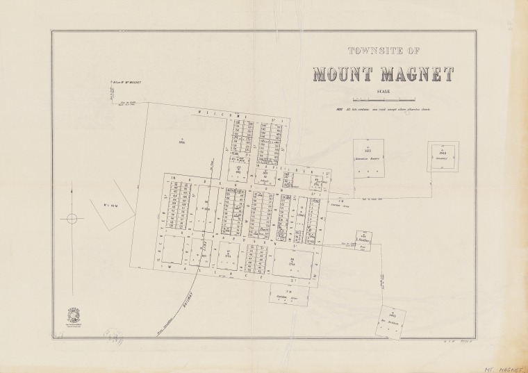 Townsite of Mount Magnet - JPG 62.8 KB