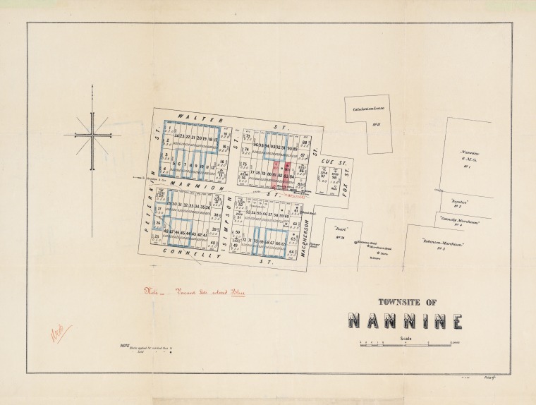 Townsite of Nannine - JPG 77.9 KB