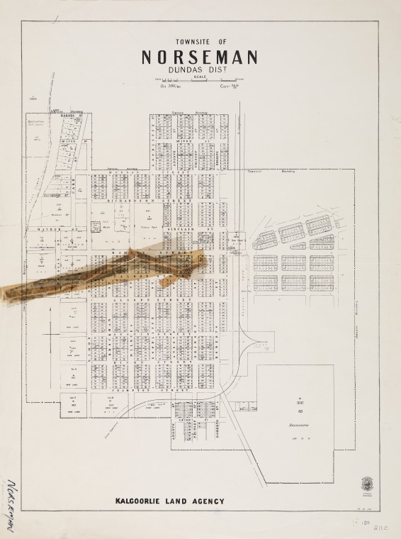 Townsite of Norseman, Dundas District - JPG 94.5 KB
