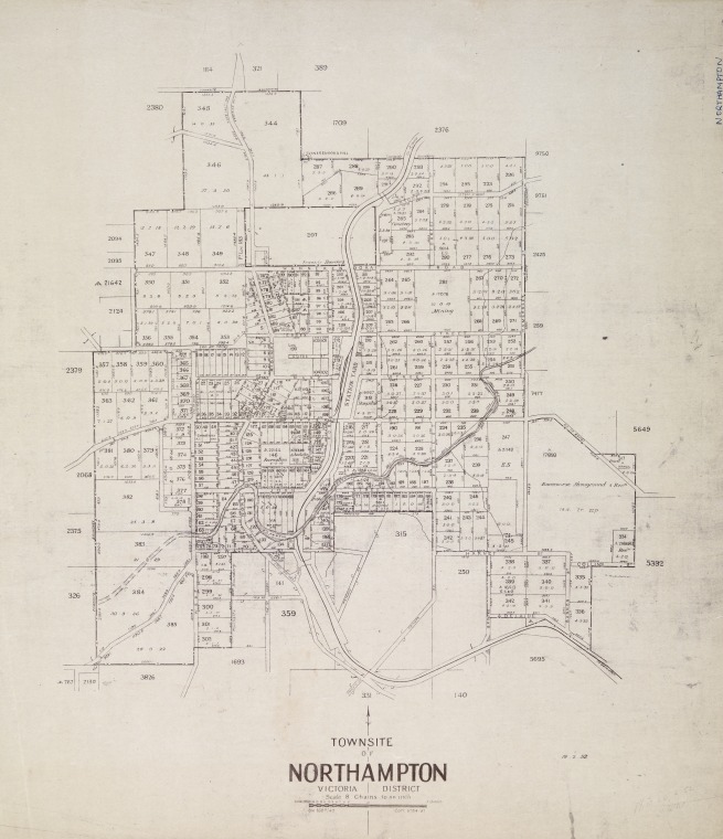 Townsite of Northampton, Victoria district - State Library of Western ...