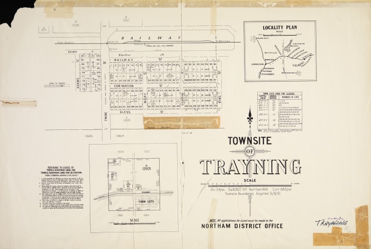 Townsite of Trayning - JPG 83.8 KB