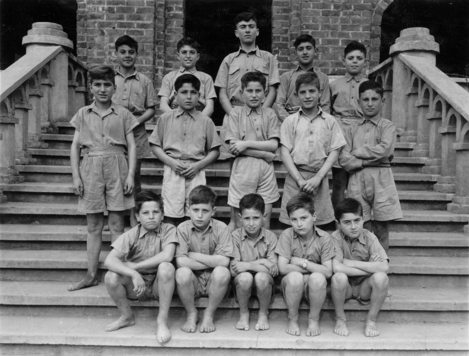 Boys at Bindoon Boys Town [picture] - JPG 424.3 KB