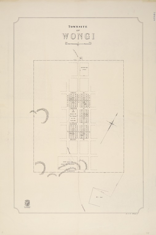 Townsite of Wongi - JPG 43.8 KB