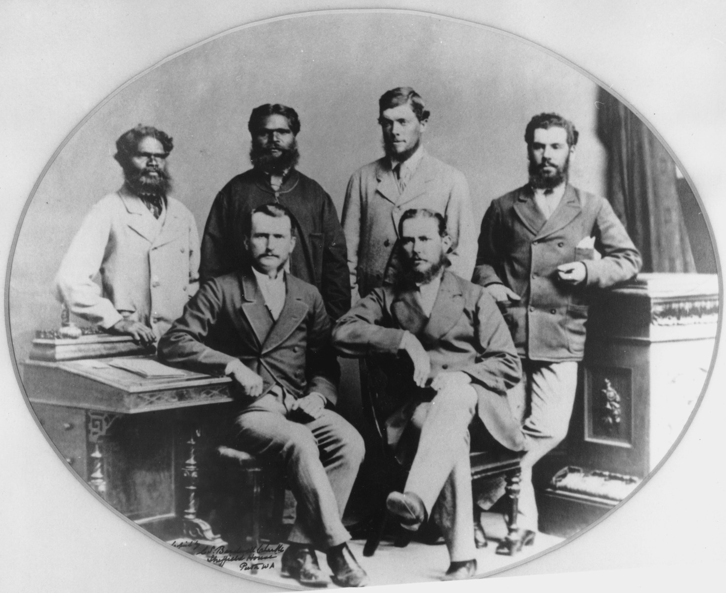 Forrest expedition exploring party, 1874 [picture] - JPG 311.4 KB