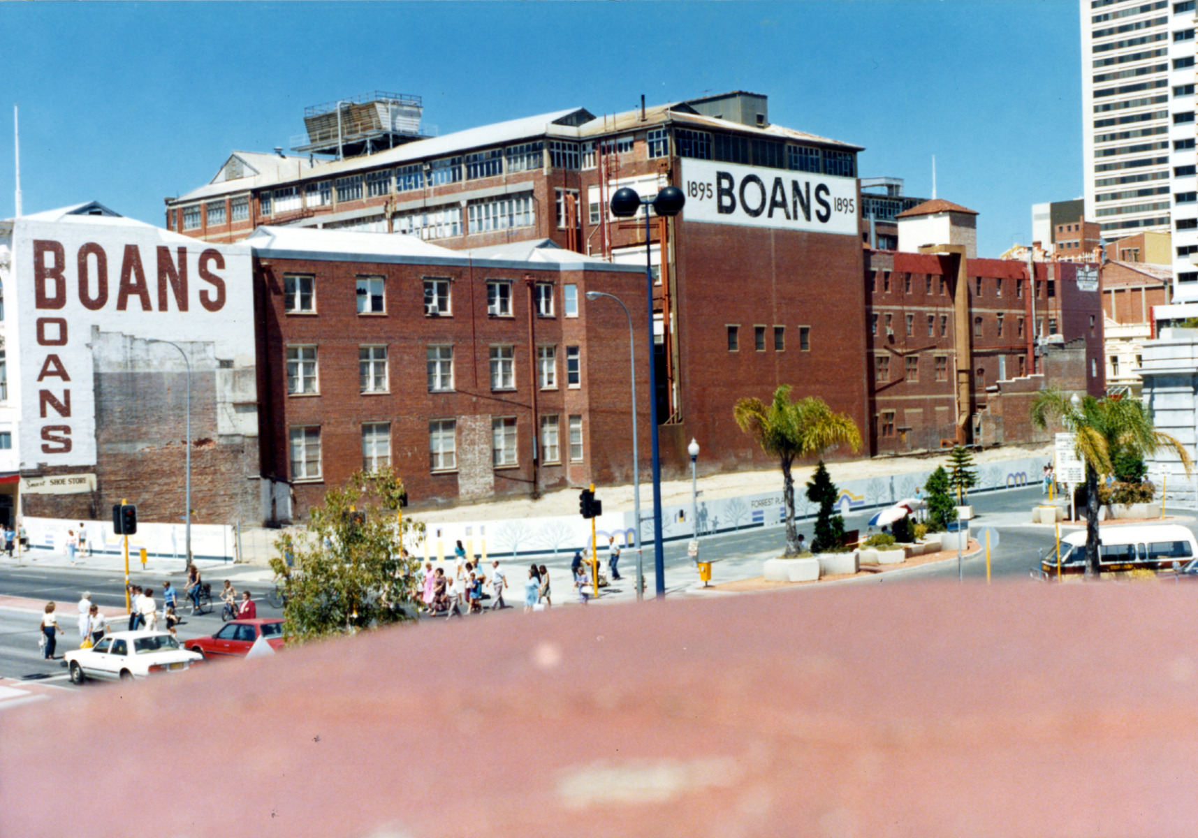 Boans and surrounding buildings immediately prior to demolition ...