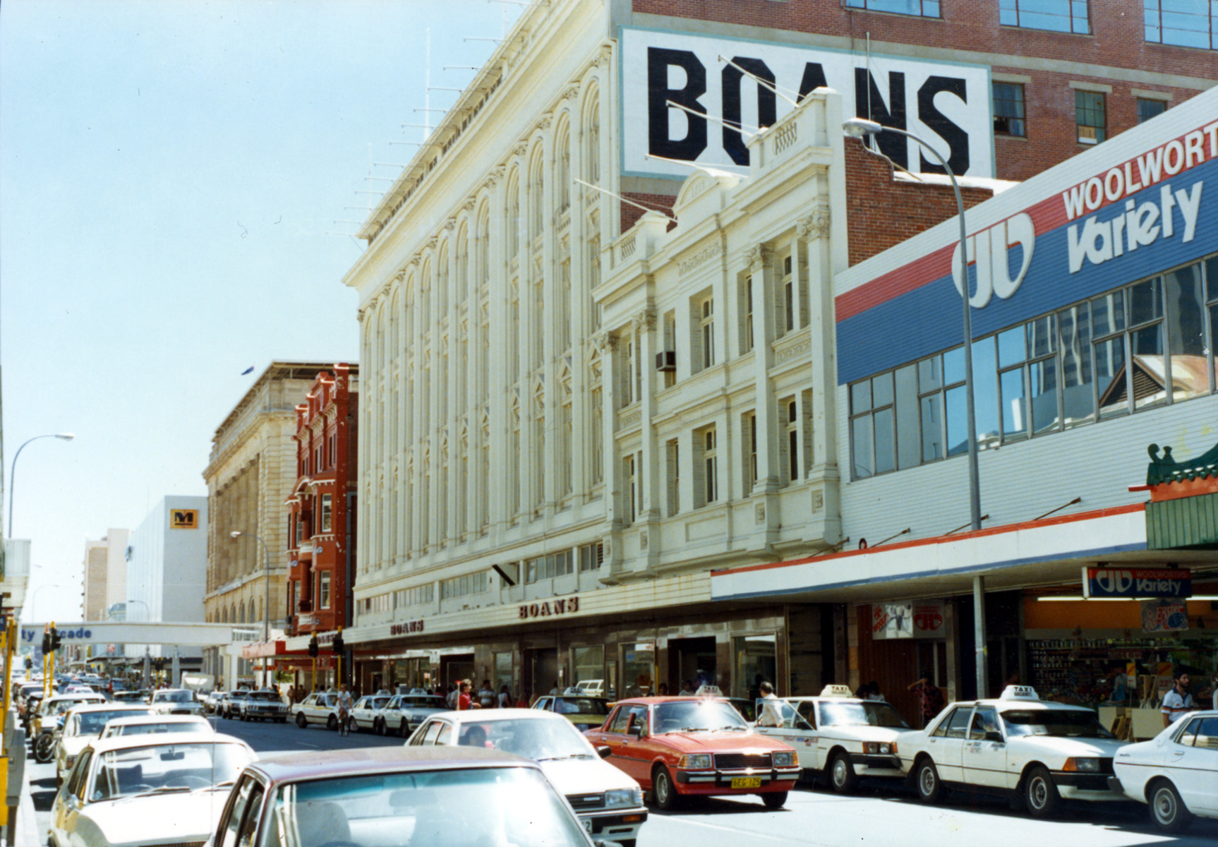 Boans and surrounding buildings immediately prior to demolition ...