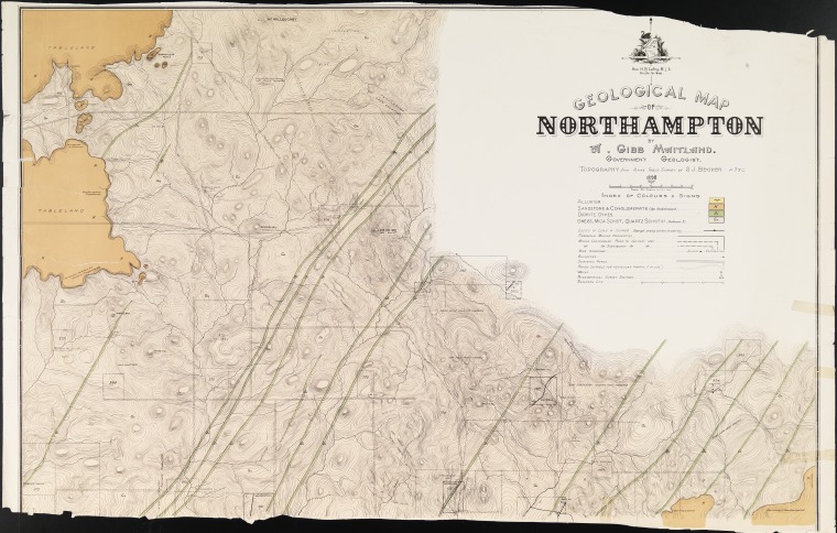 Geological map of Northampton - JPG 119.3 KB