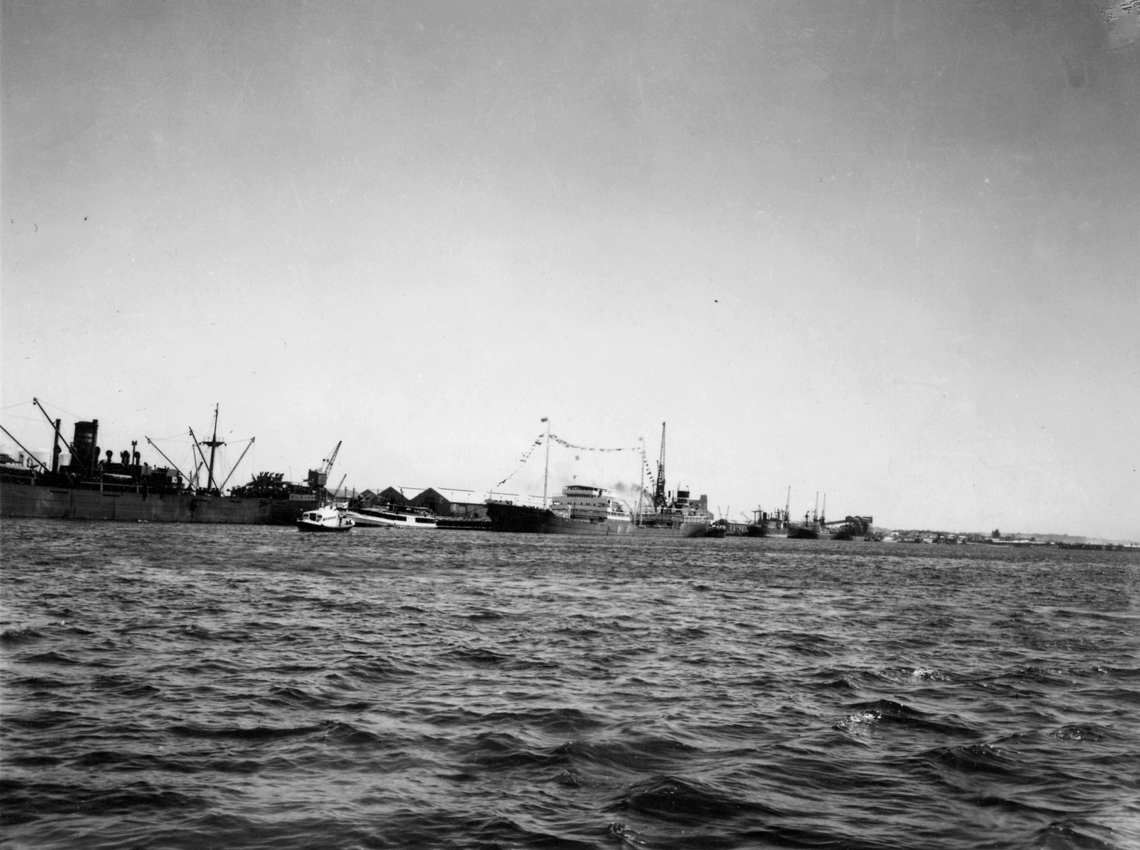 Opening of Cockburn Sound by oil tanker British Crusader, 11 January ...