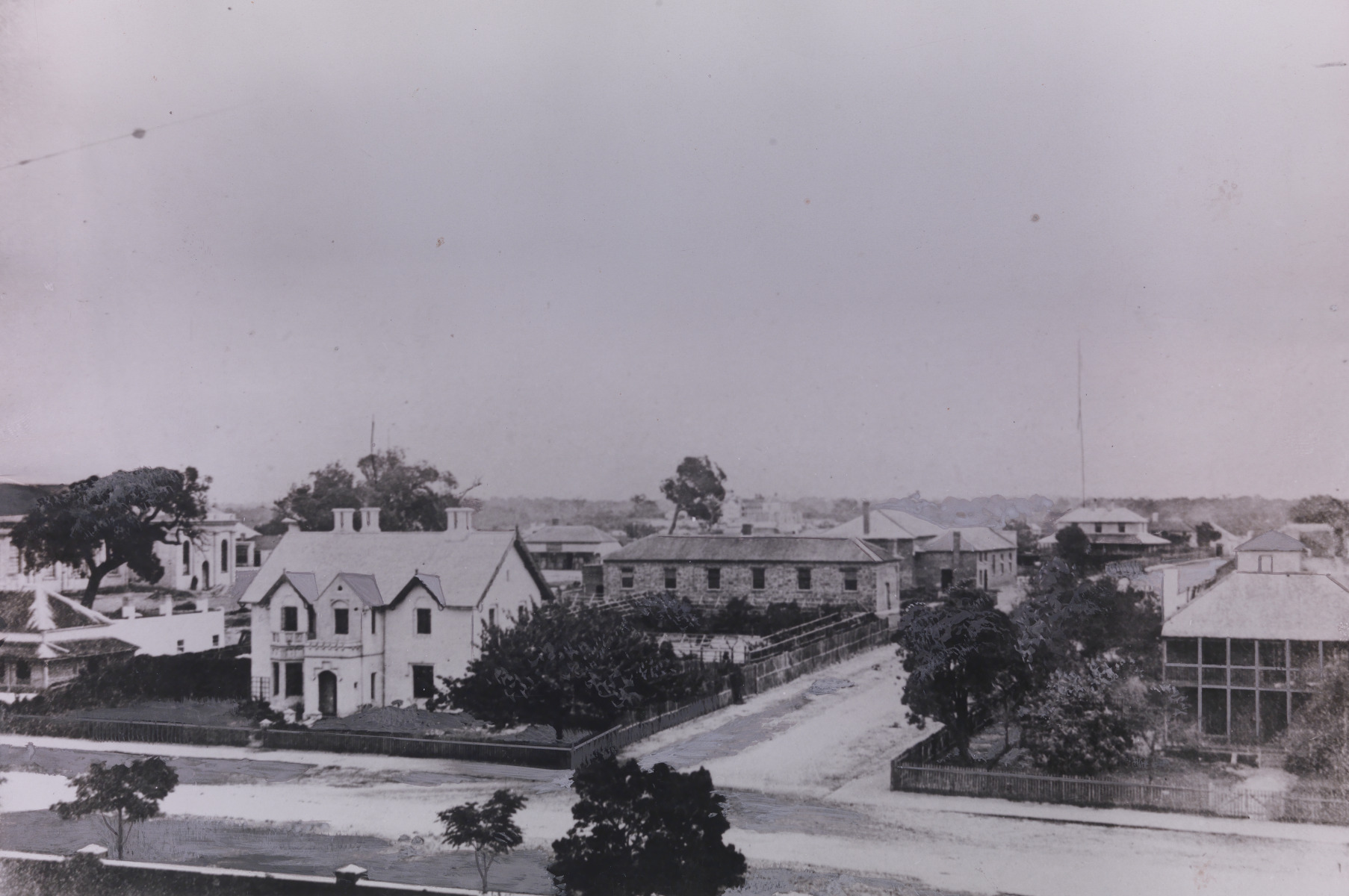 Corner St George's Terrace and Pier Street, Perth showing The Deanery ...