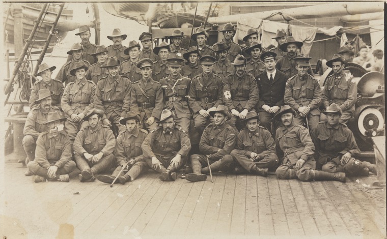 Western Australians invalided home, June 1917 - JPG 127.4 KB