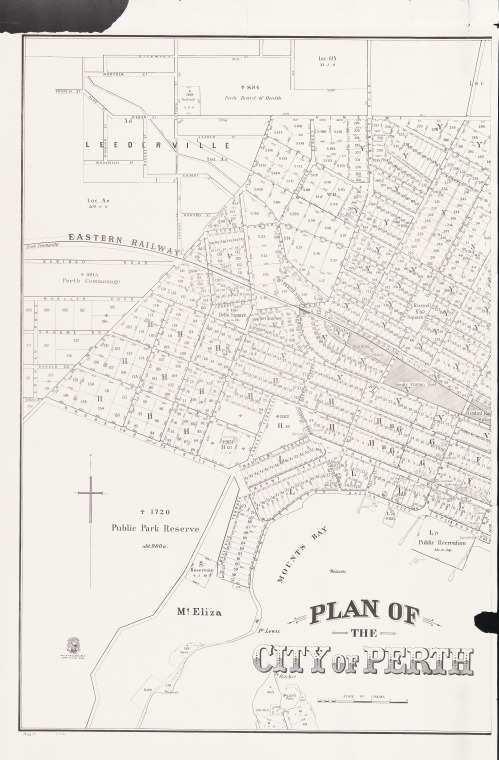 Plan of the City of Perth - JPG 107.7 KB