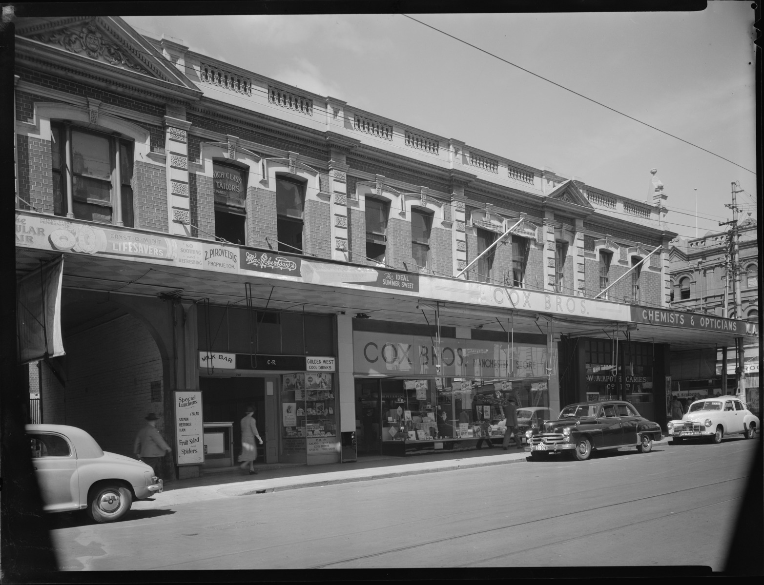 W.A. Apothecaries Co. Ltd. Oliver's Tailoring Co. and Cox Bros ...