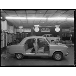 Lynas Motors showroom displaying Ford built Consul cars