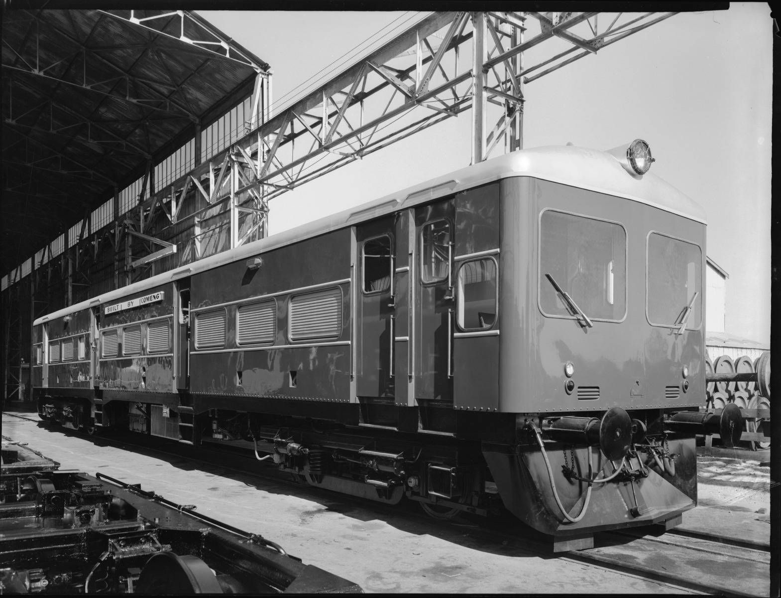 Locomotive in Bassendean workshop built by Comeng for Indian Government ...