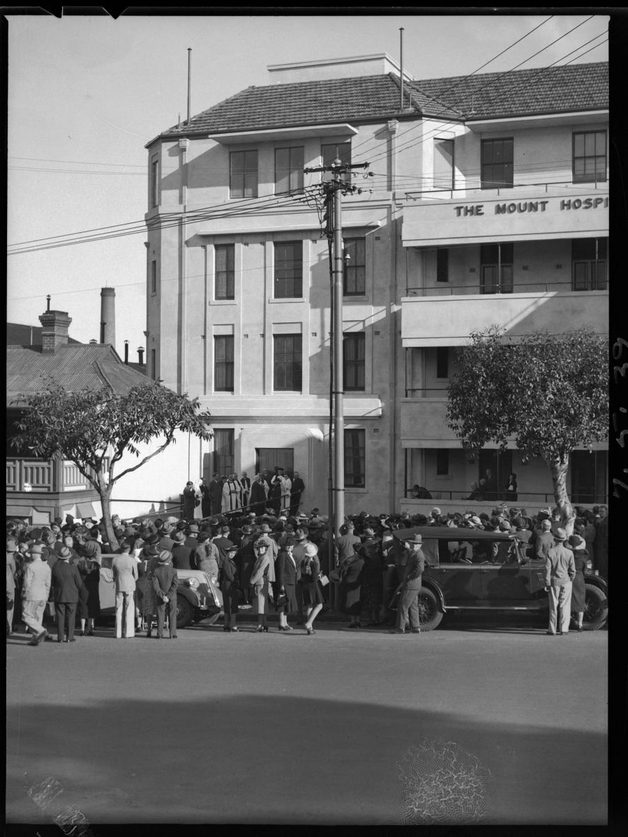 Opening of the Mount Hospital, 253 St George's Terrace, Perth, 7 May ...