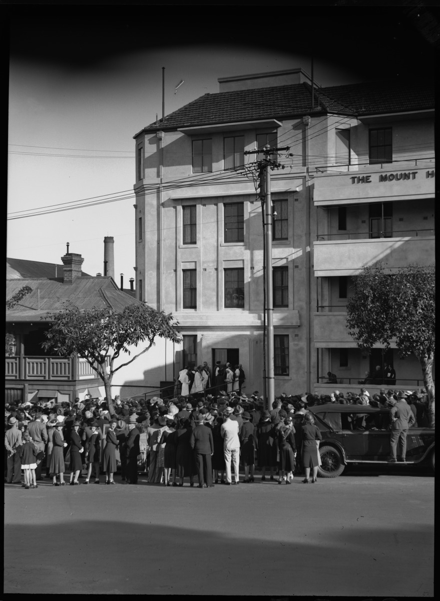 Opening of the Mount Hospital, 253 St George's Terrace, Perth, 7 May ...