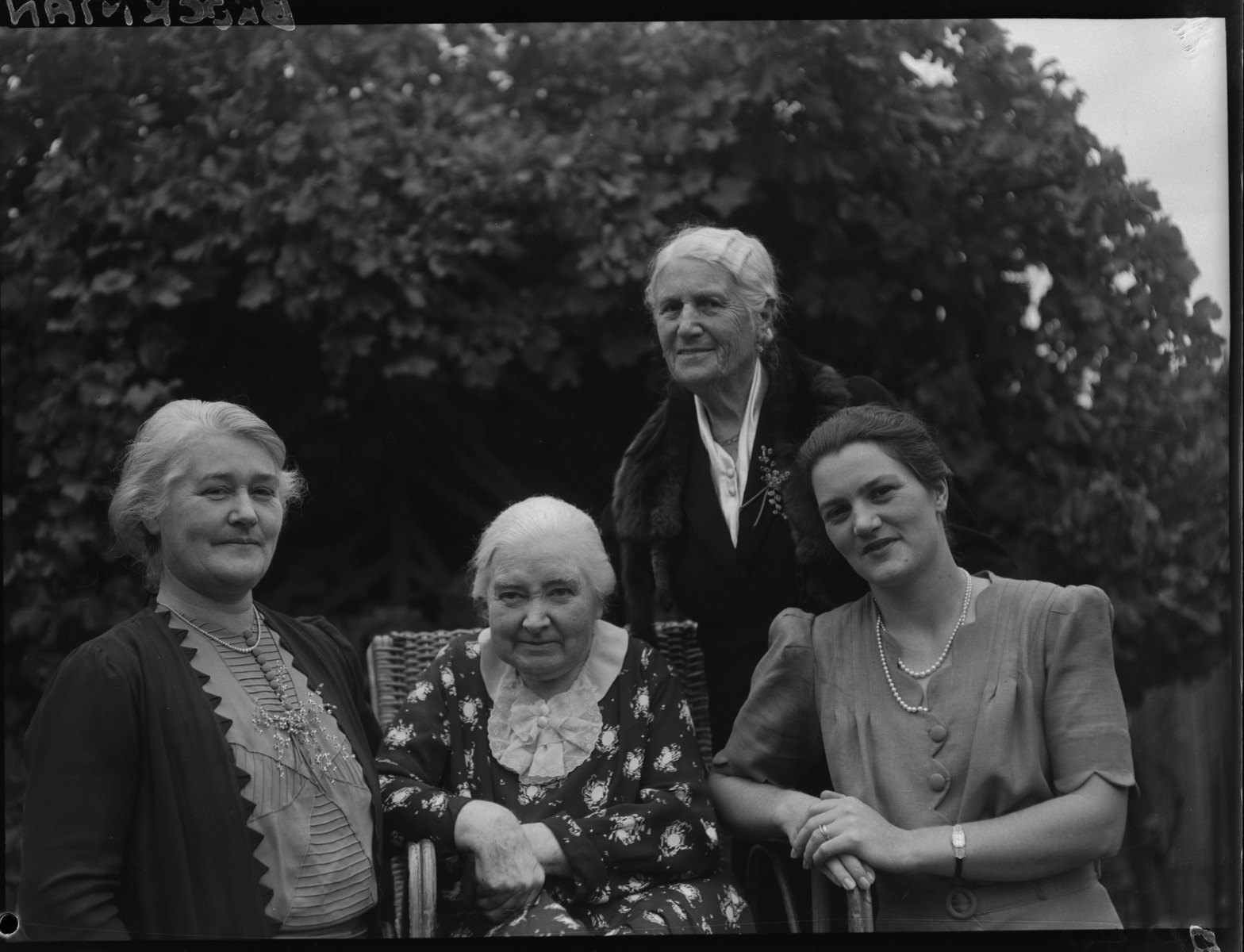 Mary Minilya Sharpe, Mary Jane Dowden, Margaret Campbell and Rhoda ...