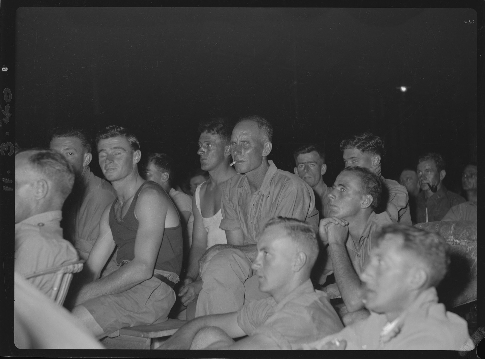 Entertaining the troops, the Metropolitan Gleeman's Choir visited the ...