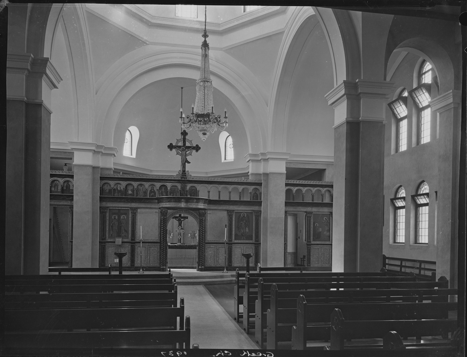Interior of Greek Orthodox Cathedral of Saints Constantine and Helene ...