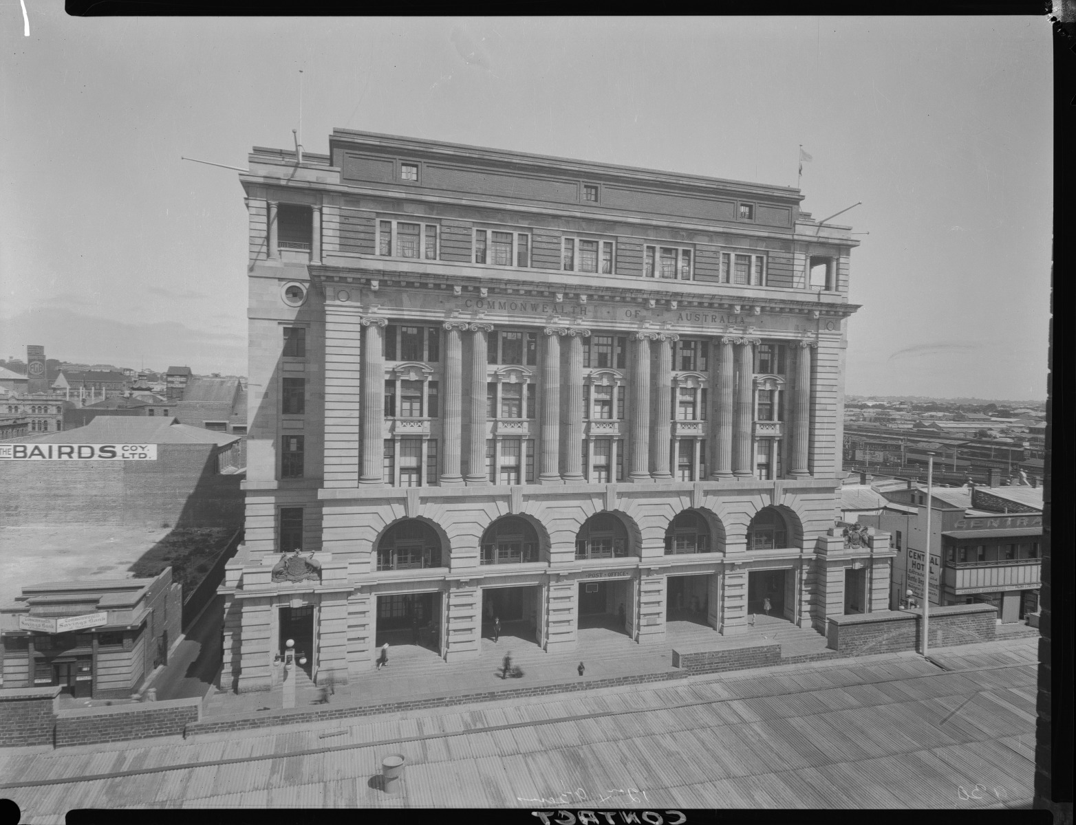 General Post Office, Perth, 3 January 1930 - State Library of Western ...