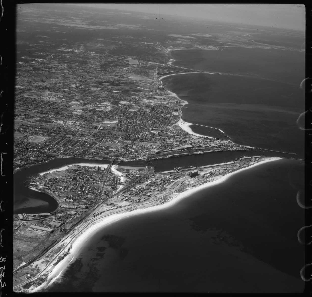 Aerial photographs of Cockburn Sound and Kwinana industrial areas 15 ...