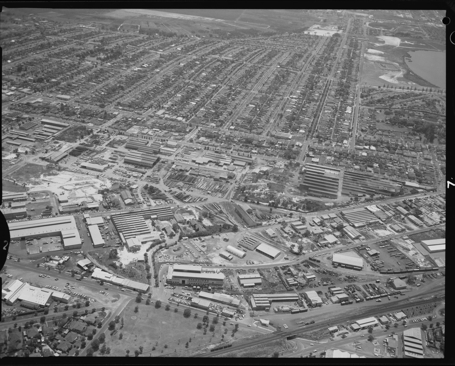 Aerial views of Perth, October 1966 - JPG 588.5 KB